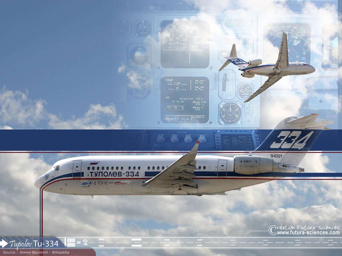 Tupolev Tu-334 - Fond d'écran et images gratuites