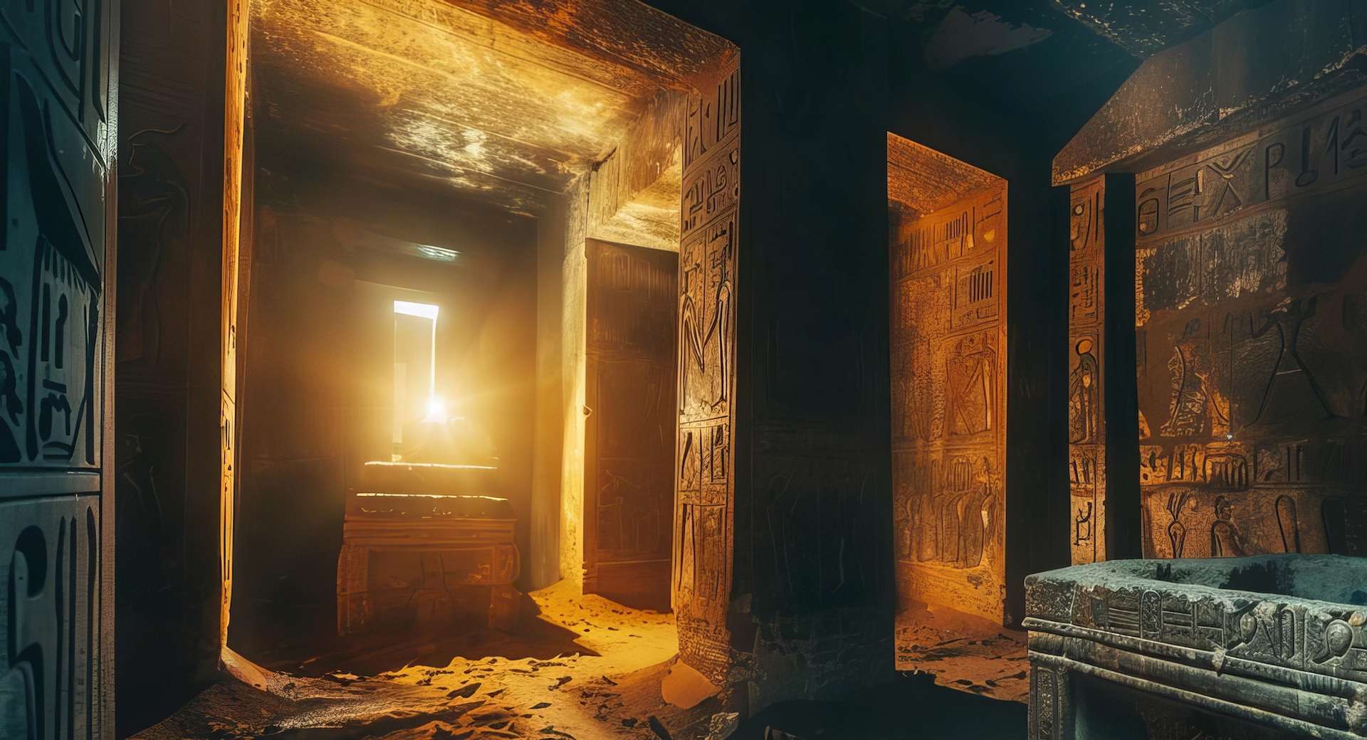 Découverte d’une mystérieuse structure au pied de la pyramide de Gizeh