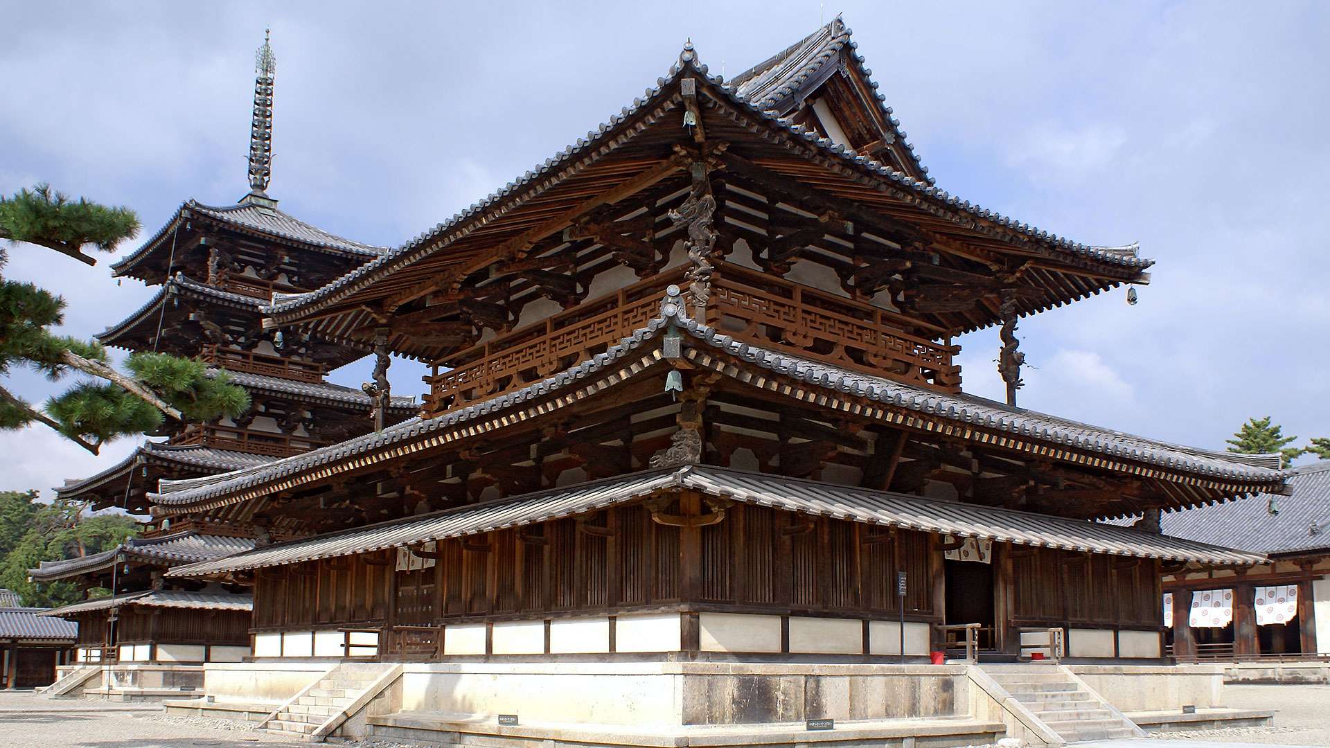 Le temple d’Hōryū-ji, le cœur de la culture japonaise - Photos Futura