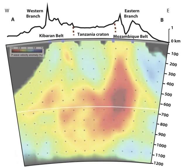 La curieuse formation du rift est-africain révélée par l'ordinateur