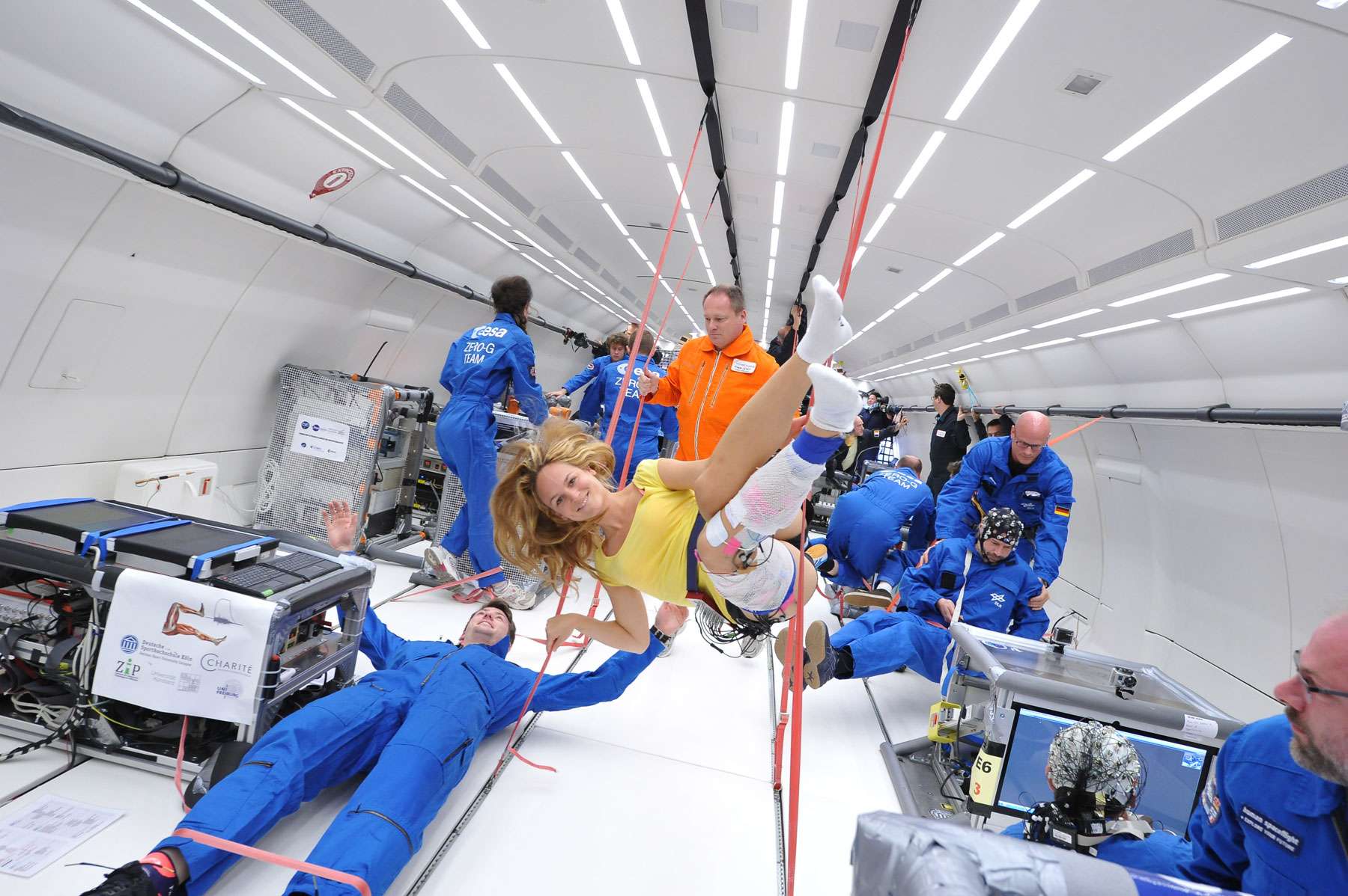 Premier vol parabolique pour le nouvel avion Zéro-G de Novespace