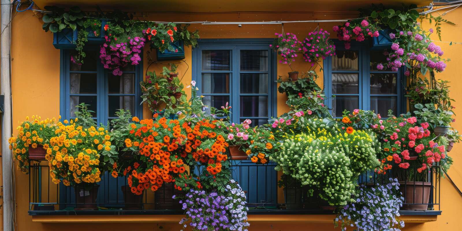 Quelles plantes installer sur son balcon pour qu'il soit fleuri tout l ...