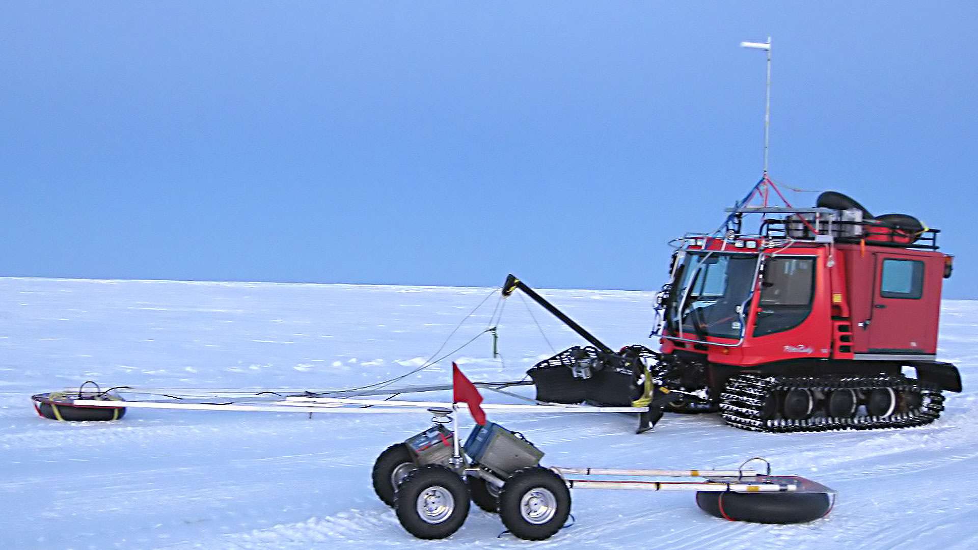 Yeti, le robot chercheur de crevasses