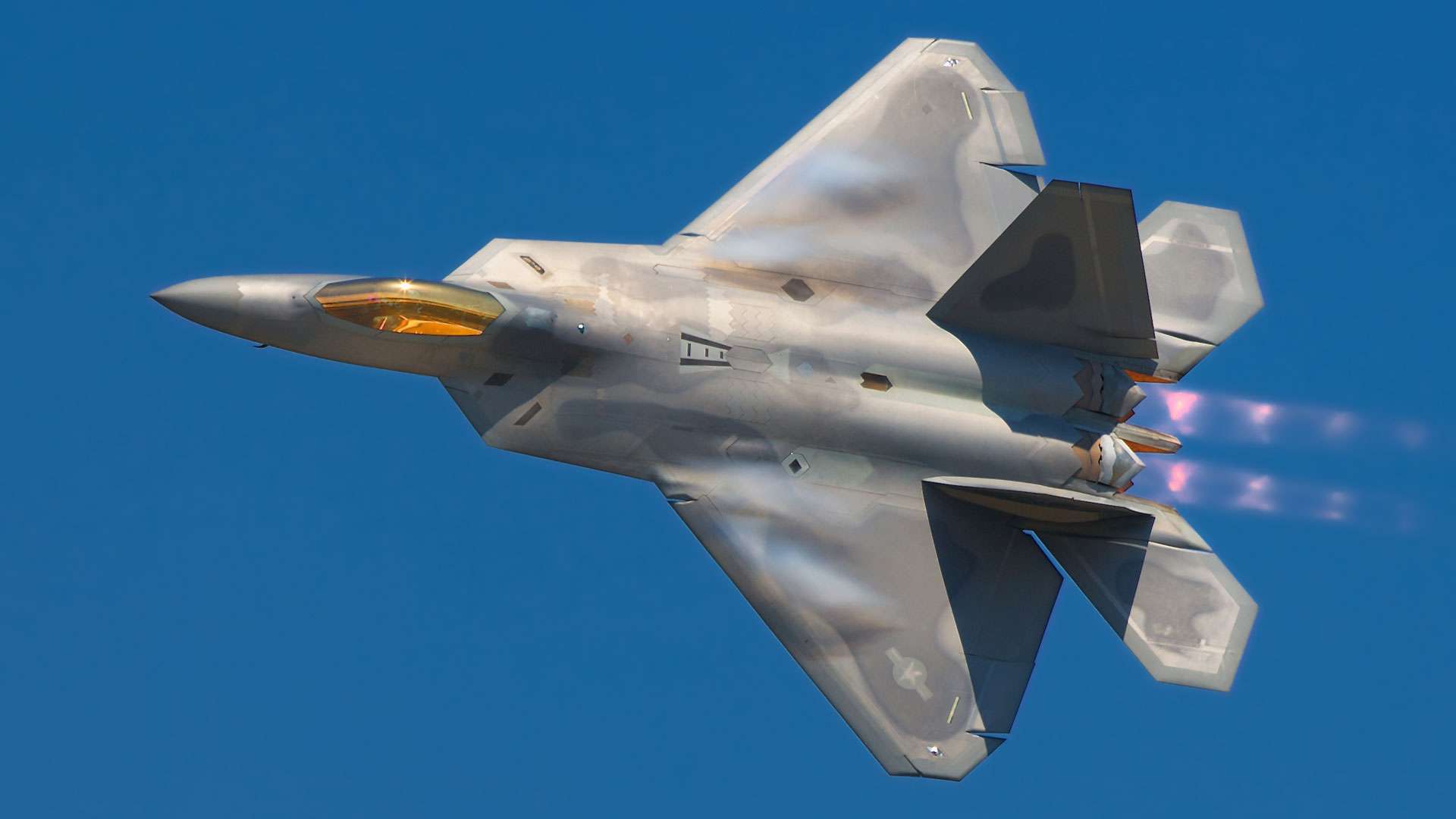 Un Lockheed Martin F-22 Raptor - Photos Futura
