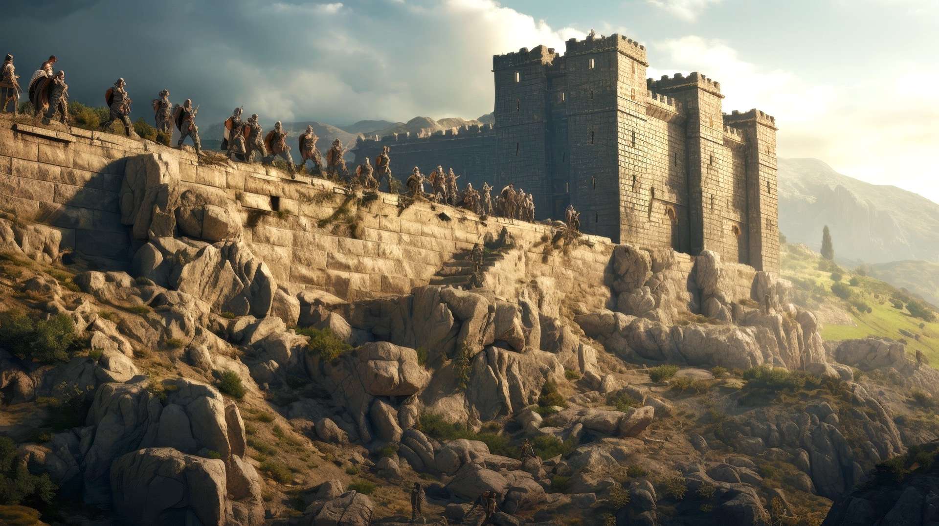 Un fort romain datant de la conquête de l’Angleterre découvert sous une ...