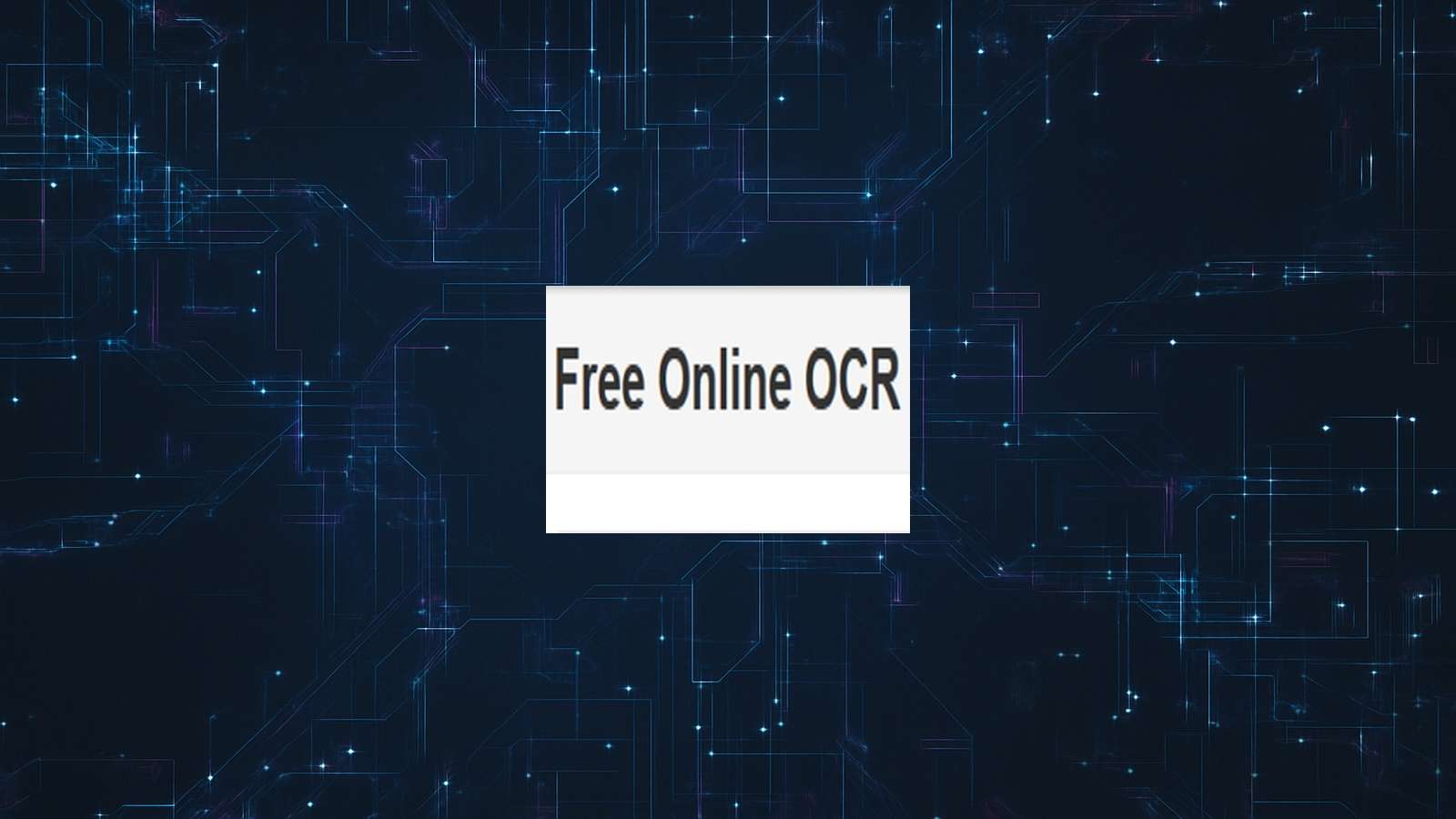 Définition | New OCR : OCR en ligne gratuit, sans installation, PDF et ...