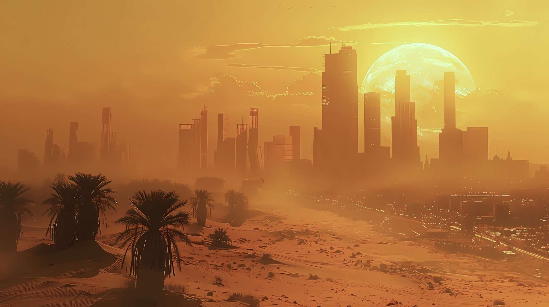 Il y a eu moins de poussière dans l'atmosphère en 2023... mais ...