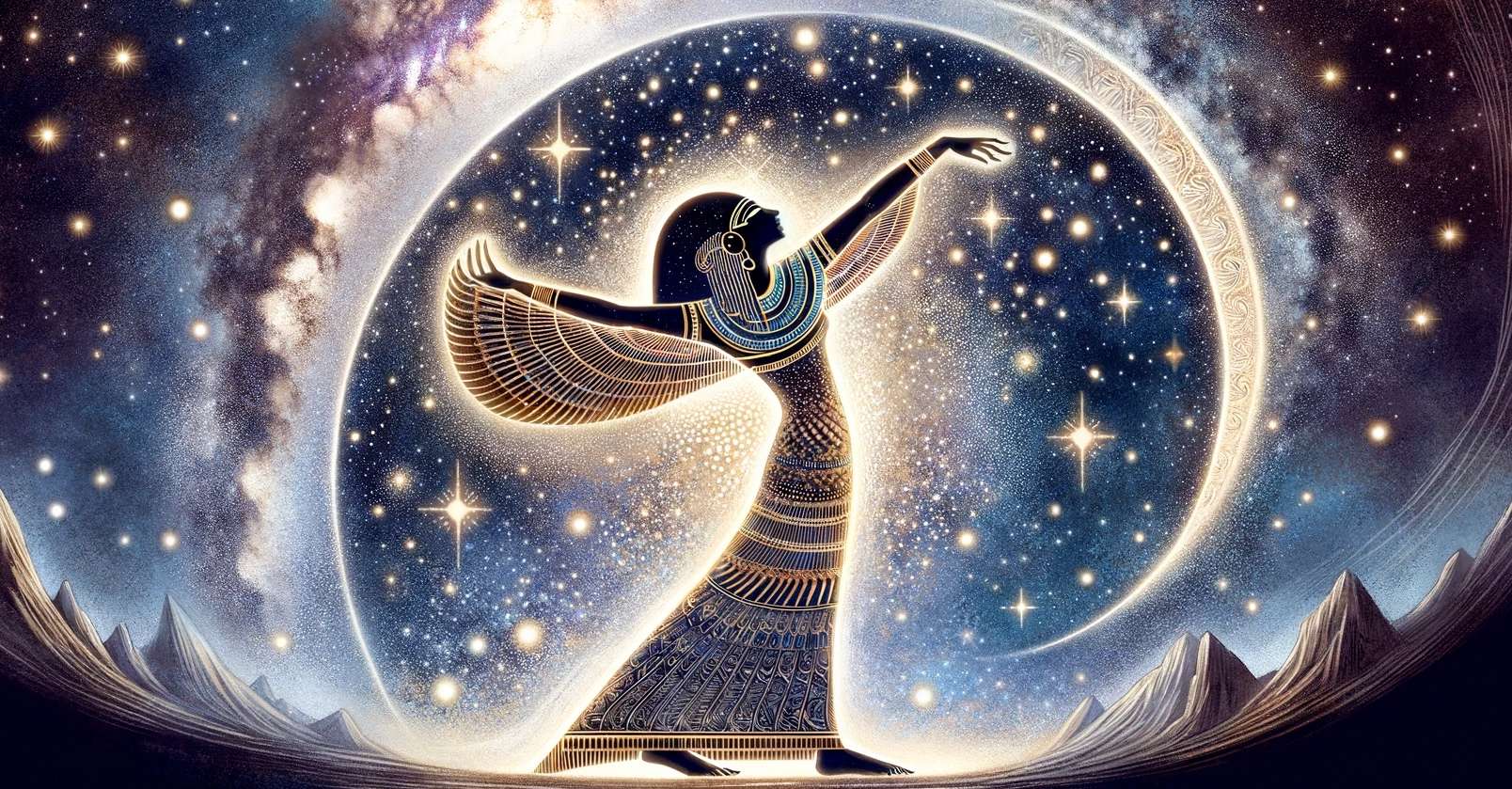 Égypte : le corps étoilé de la déesse Nout réinterprété