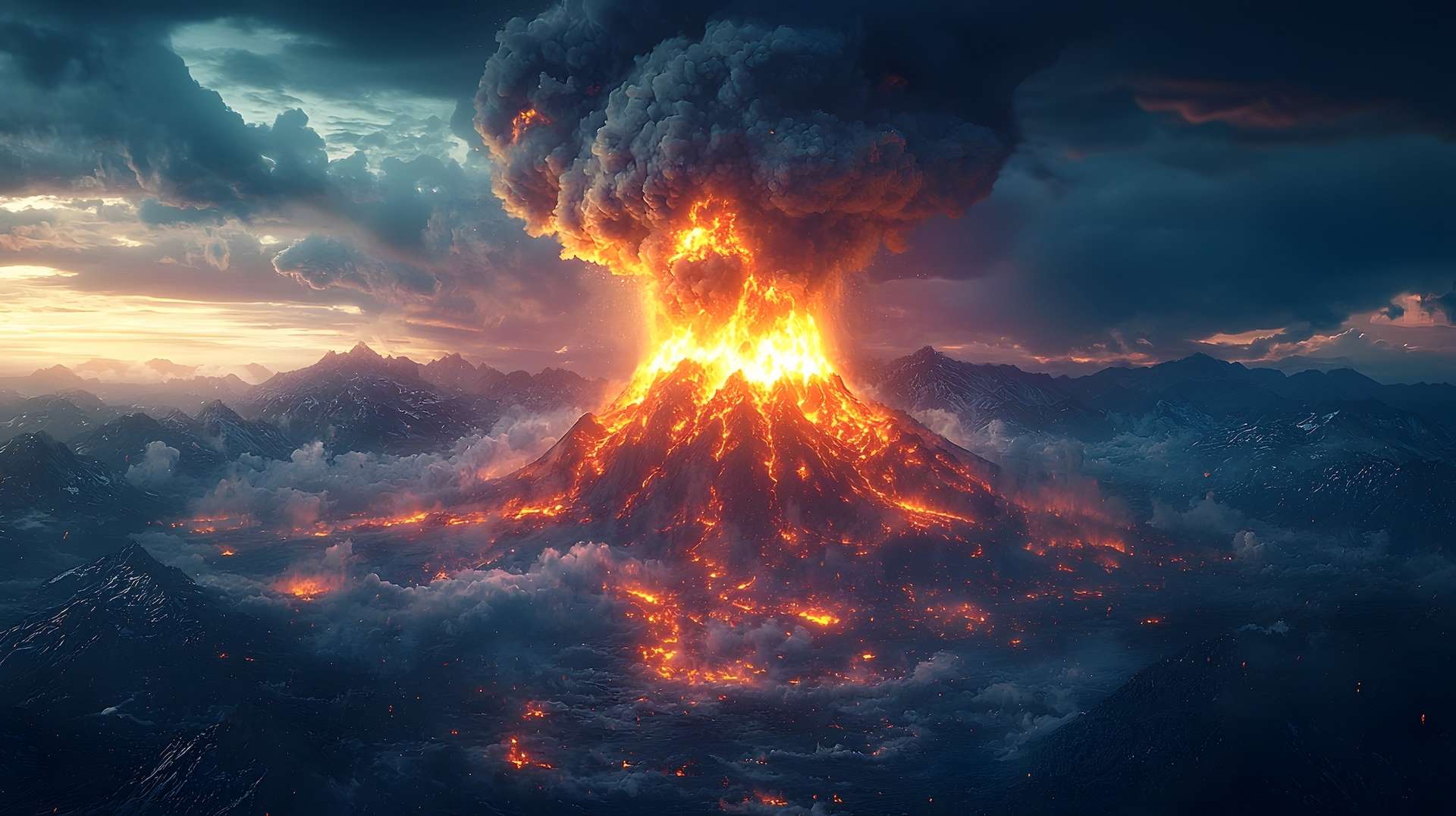 Il y a 74 000 ans, l’explosion de ce supervolcan a secoué la planète et ...