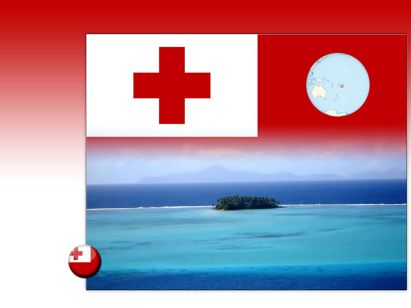 Drapeau : Tonga - Fond d'écran et images gratuites