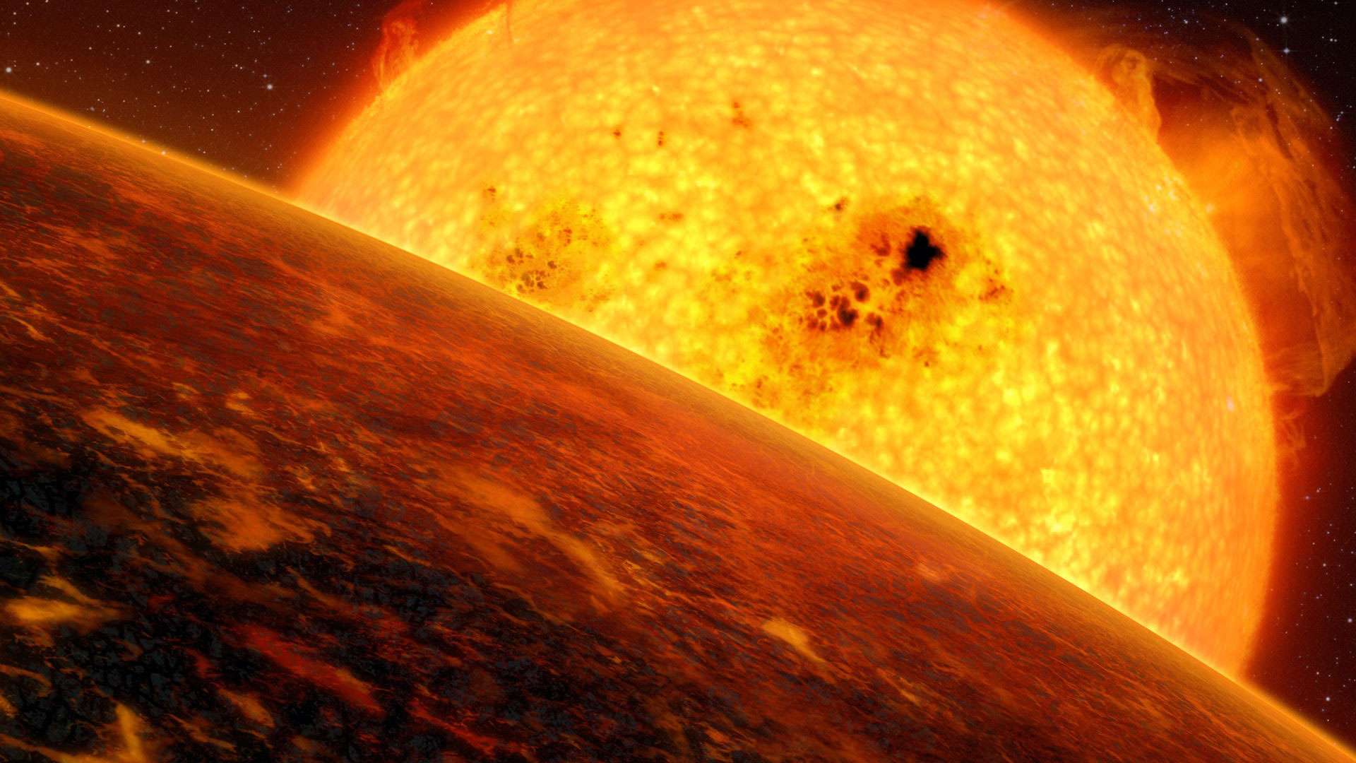 L’exoplanète Corot-7b - Photos Futura