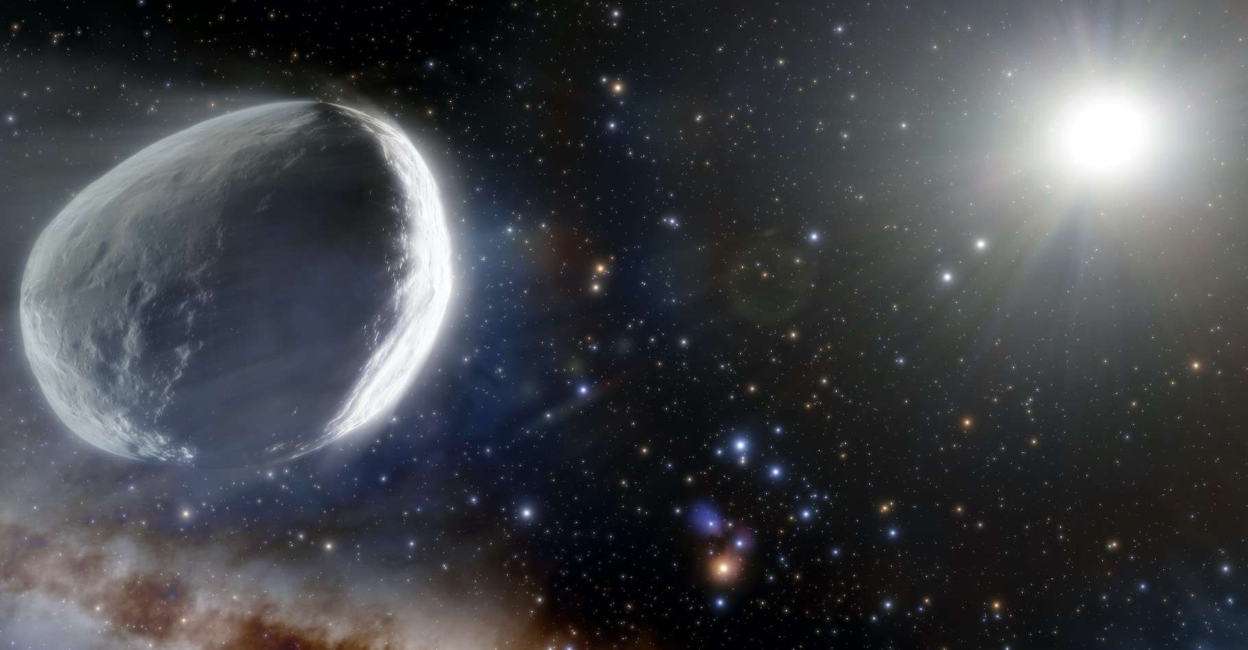 Hubble a déterminé la taille du noyau de la plus grosse comète jamais ...