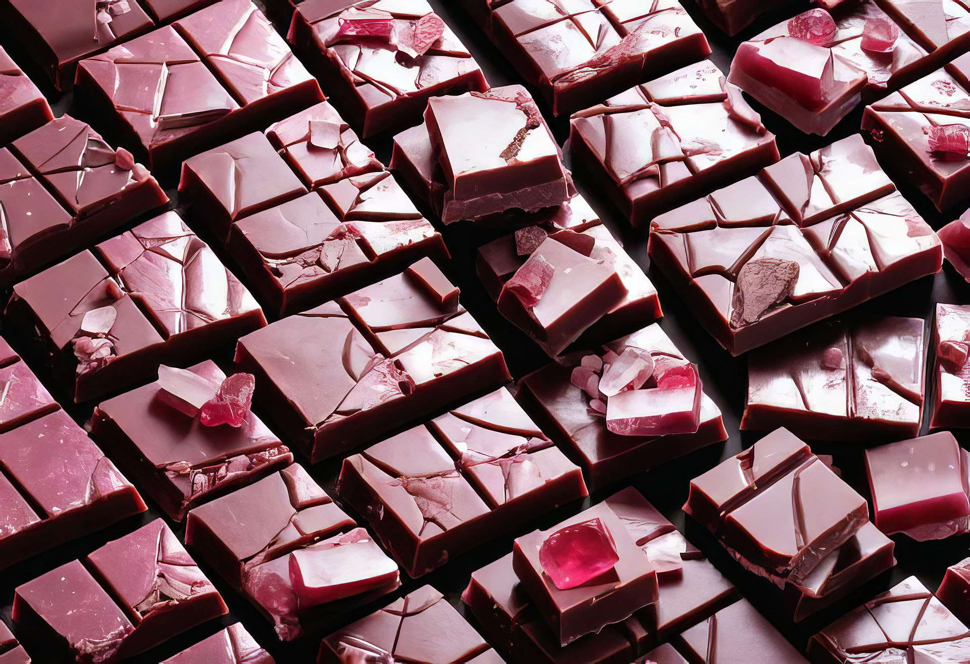 Chocolat « Ruby », l'éclat rosé du cacao et de l'innovation - Photos Futura