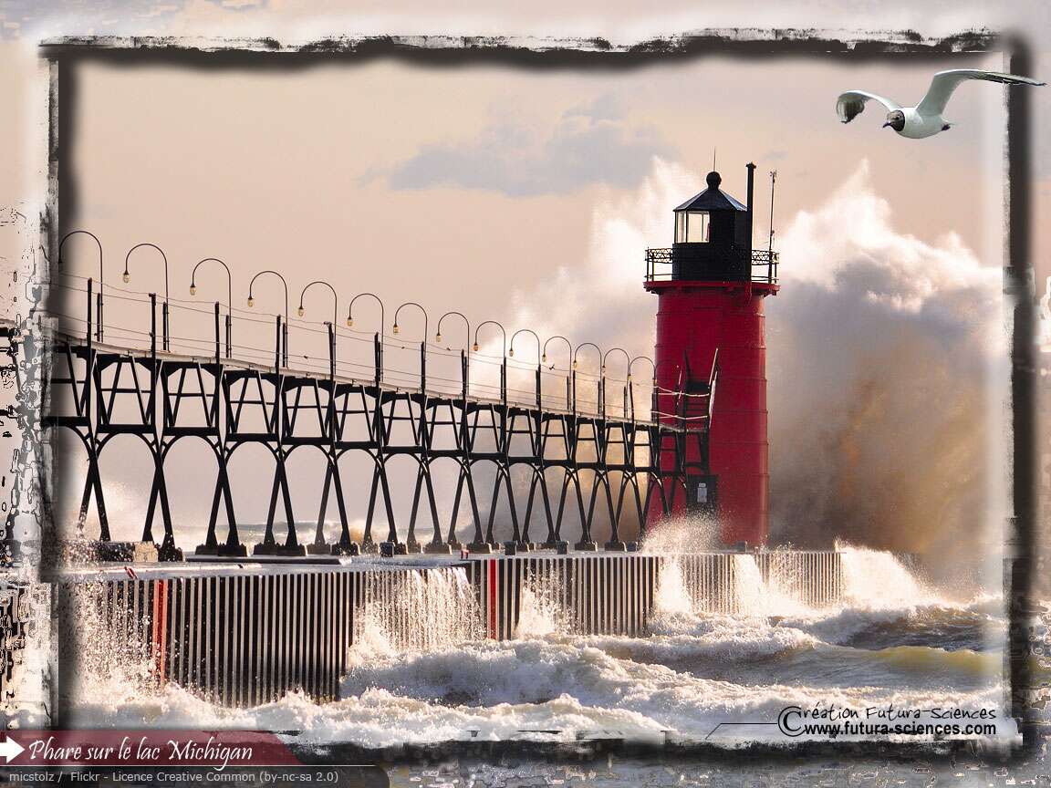 Phare du Lac Michigan - Fond d'écran et images gratuites