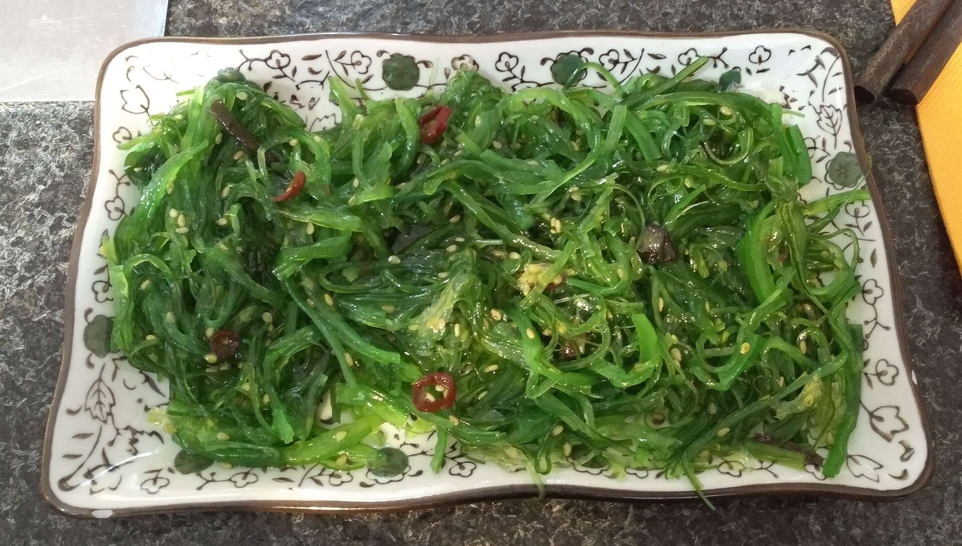 Le bienfait des algues alimentaires