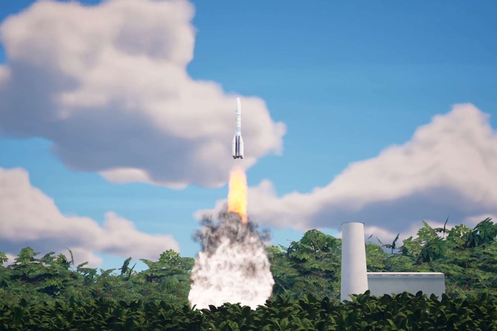 Le spatial débarque dans le jeu Fortnite