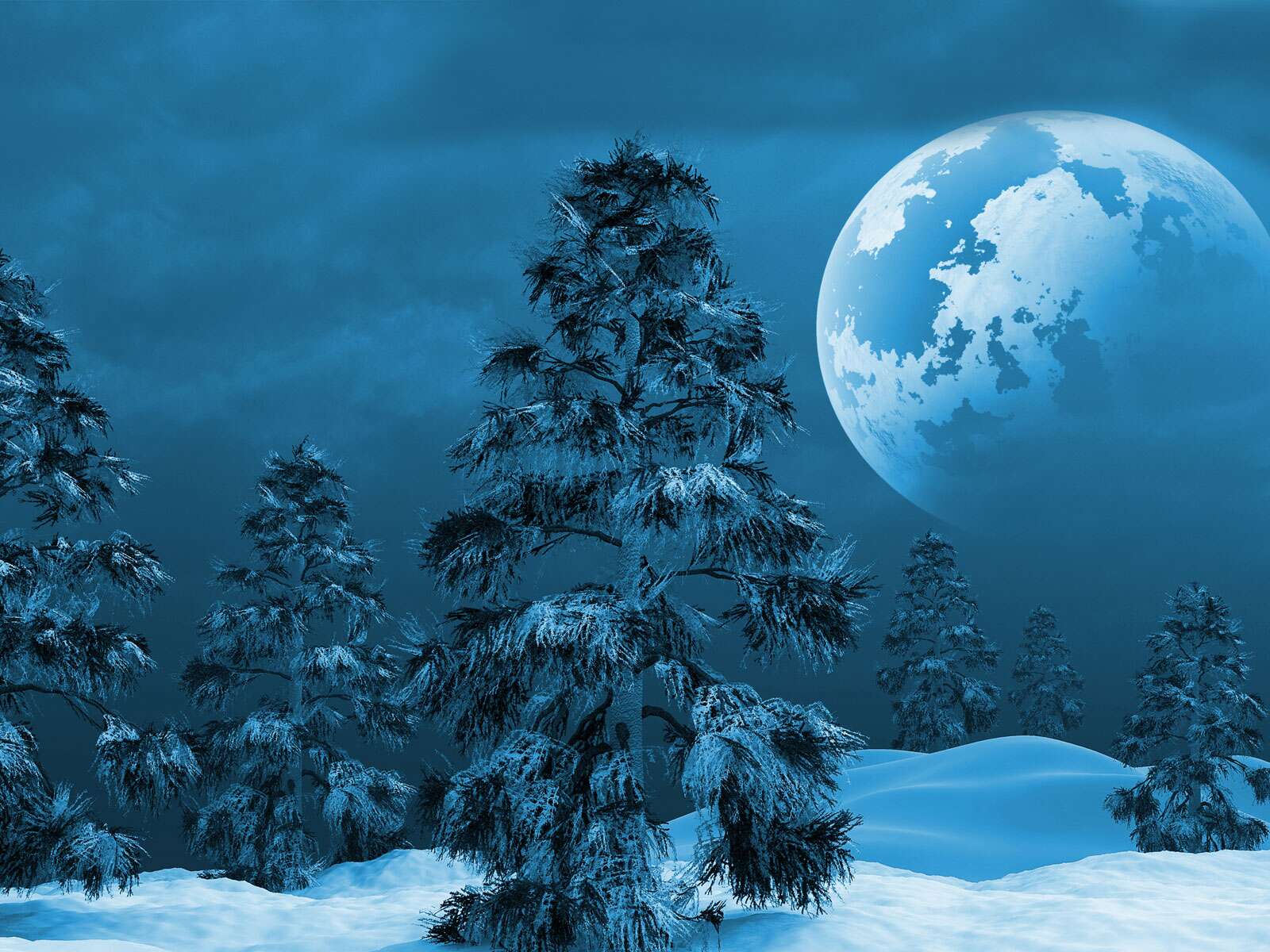 C'est l'hiver blanc - Fond d'écran et images gratuites