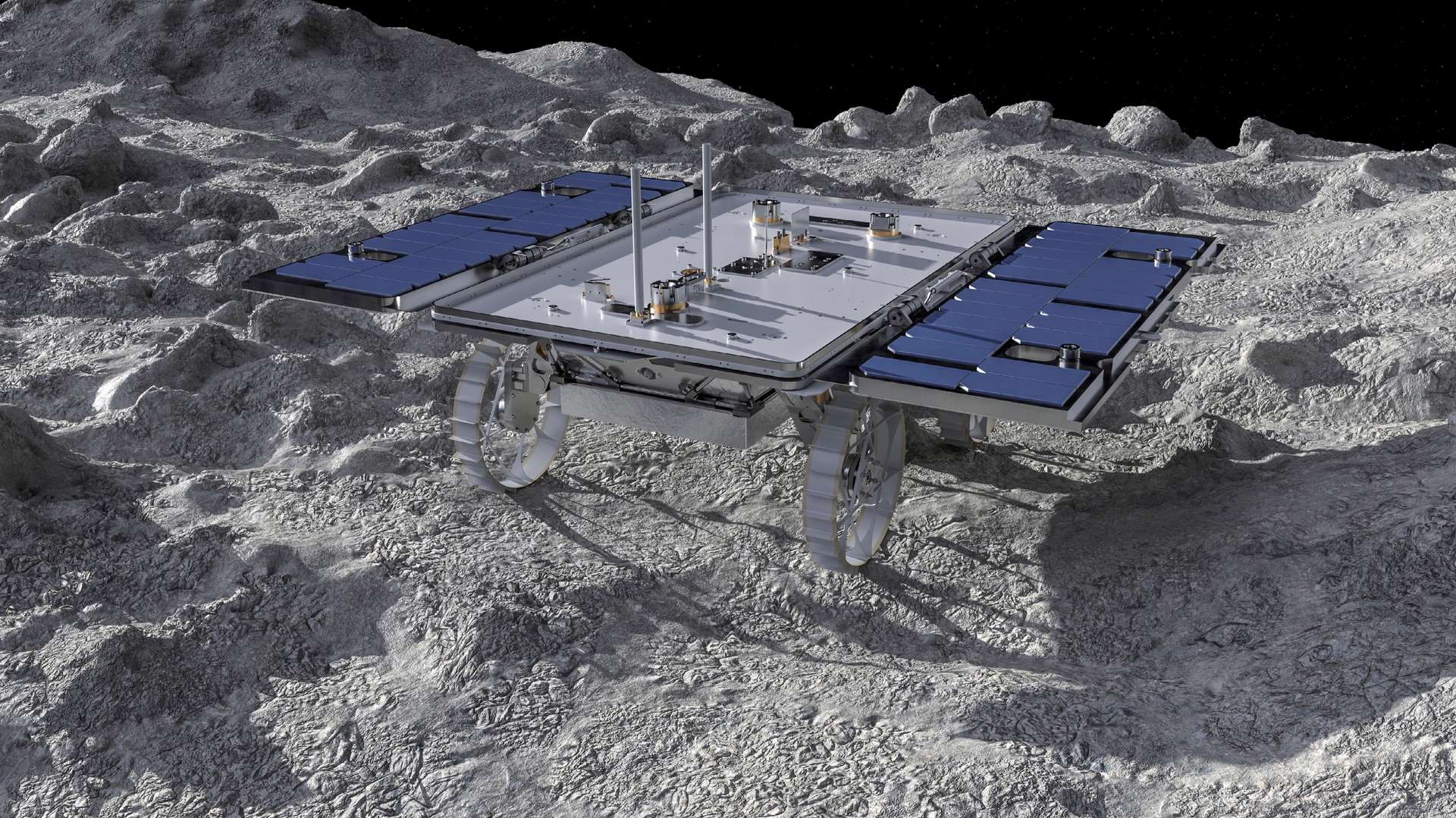 Un trio de rovers synchronisés va explorer la Lune en totale autonomie ...