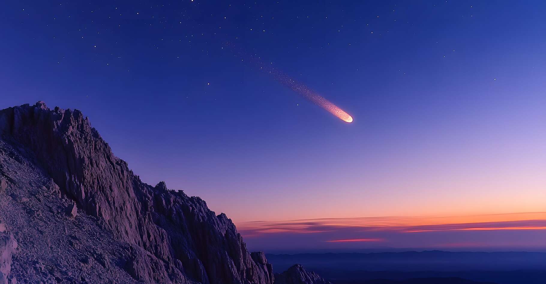 Découvrez les images spectaculaires de la brillante comète Atlas avant ...