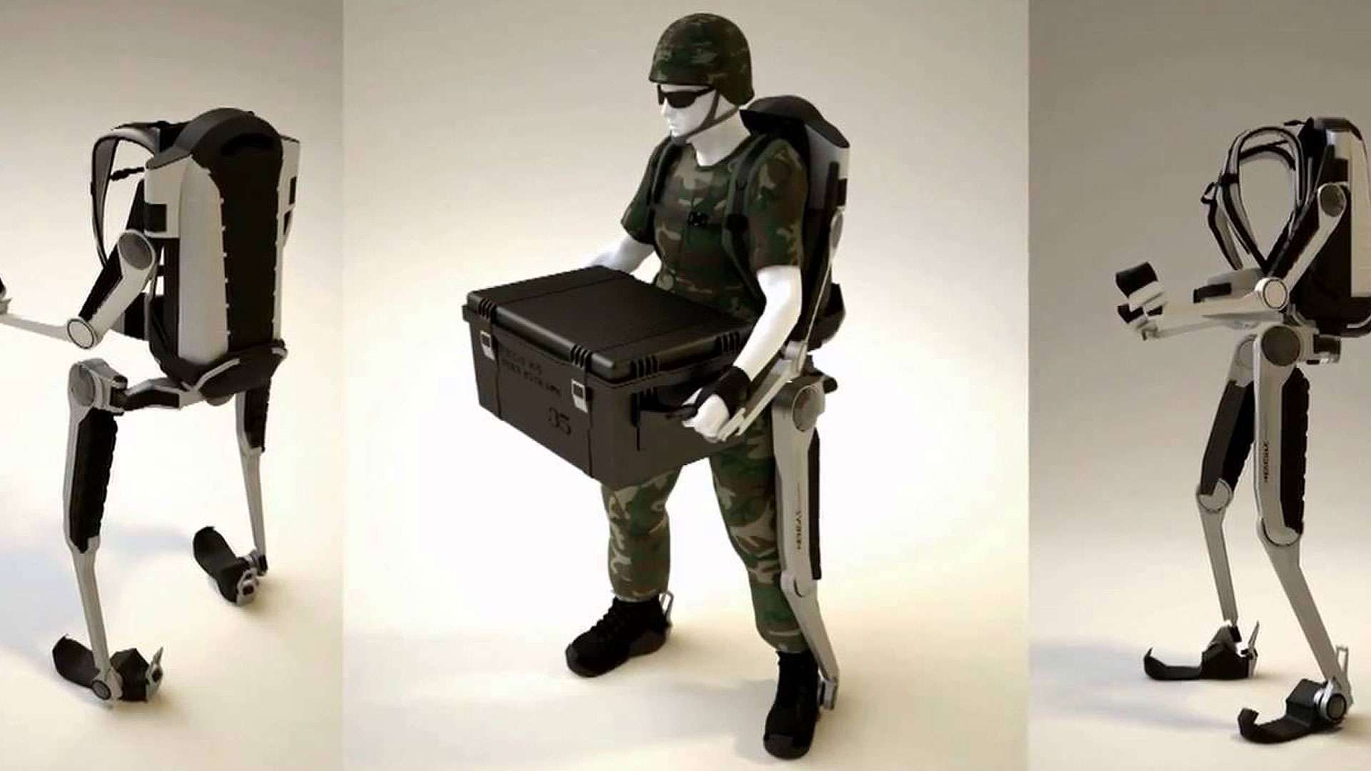 L'exosquelette Hercule qui donne une force de demi-dieu