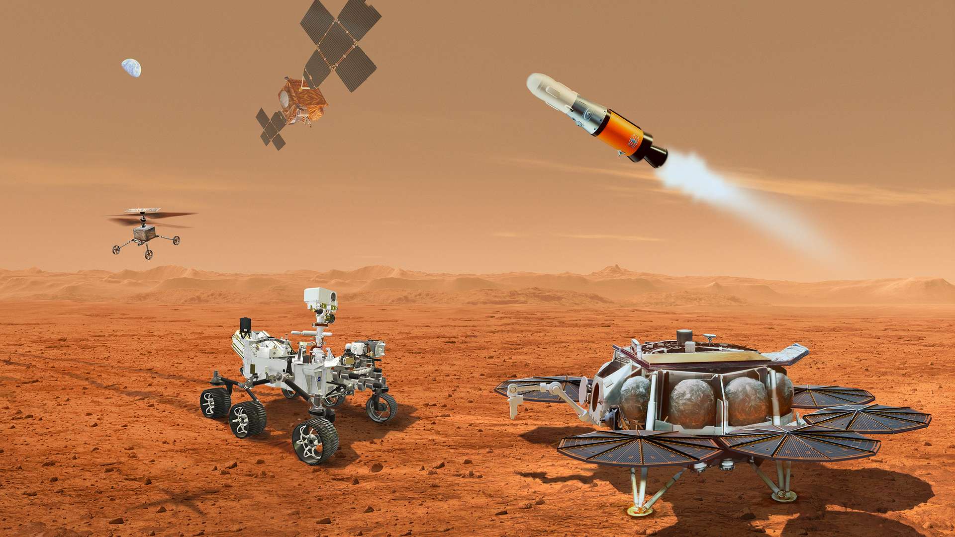 Si la Nasa renonce aux échantillons de Mars, l’ESA pourrait se tourner ...