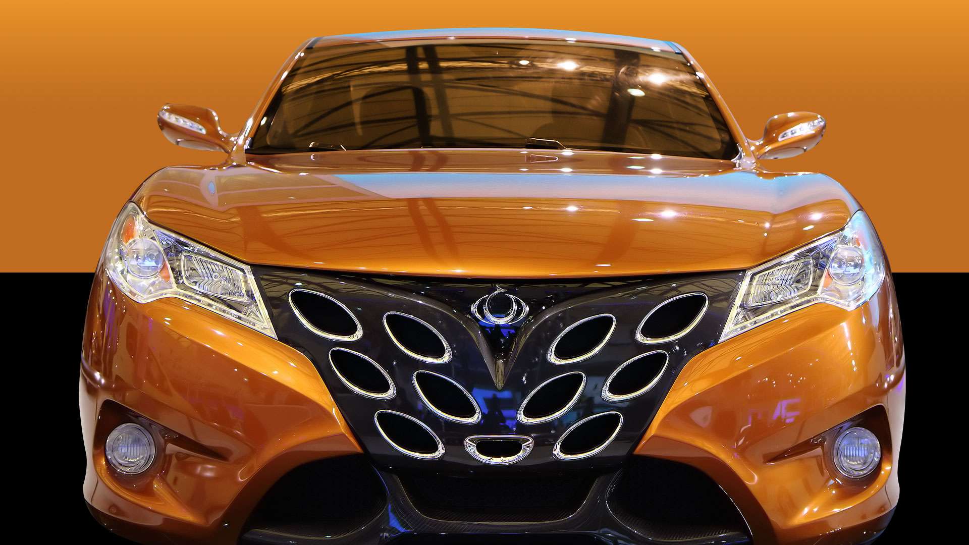 Le concept-car Gleagle GS, de Geely - Photos Futura