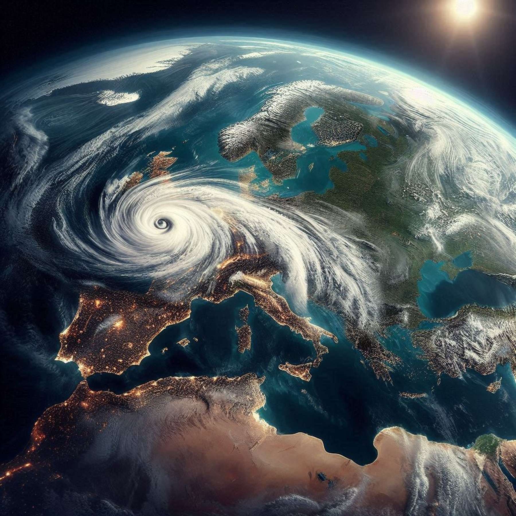 Les eaux de l’Atlantique se réchauffent : un ouragan pourrait-il ...