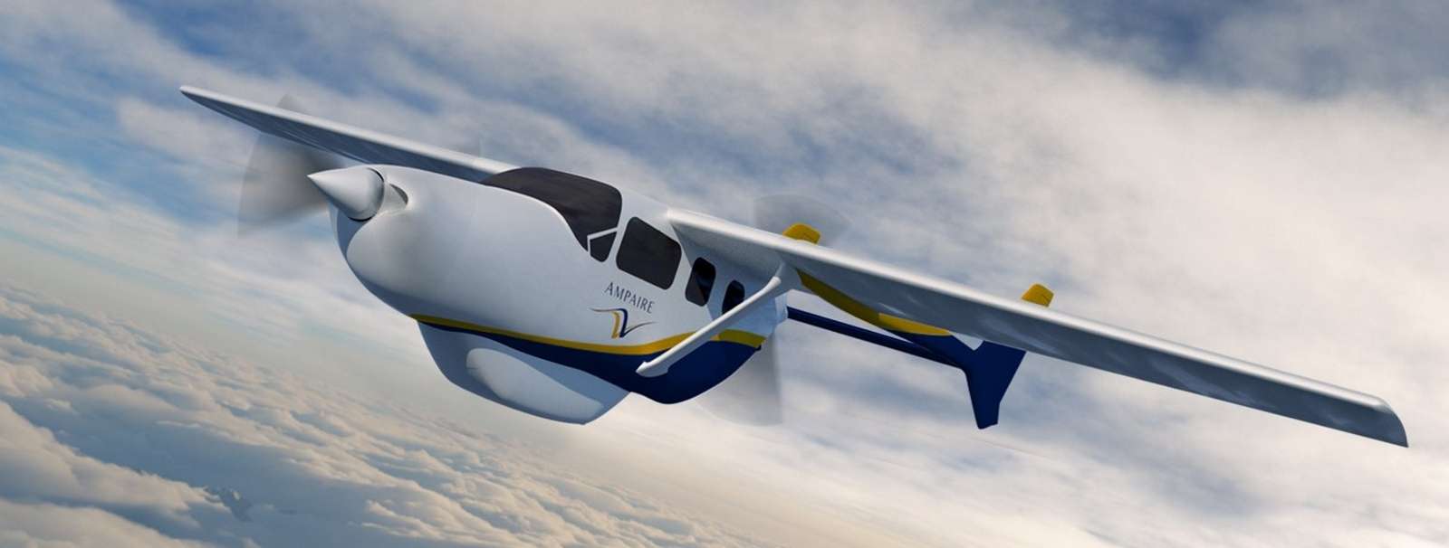 Le premier vol d'un avion hybride en images