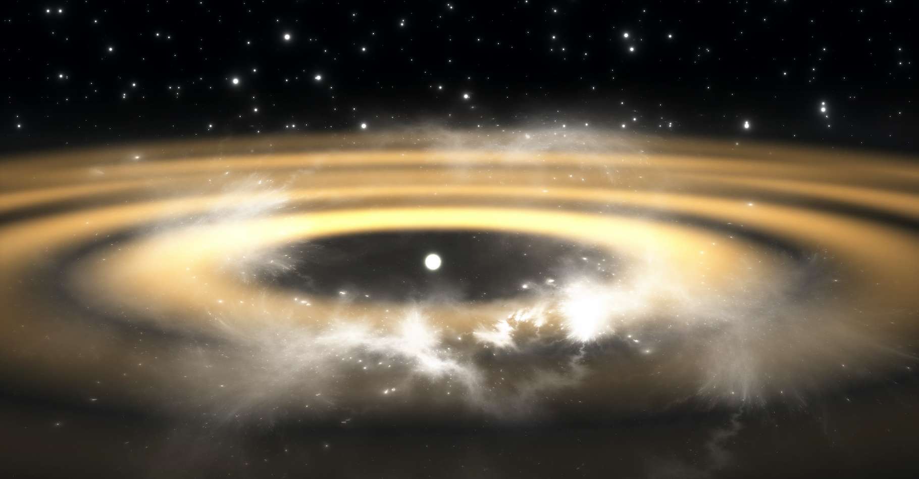 Tiens ! un disque protoplanétaire autour d'une naine brune