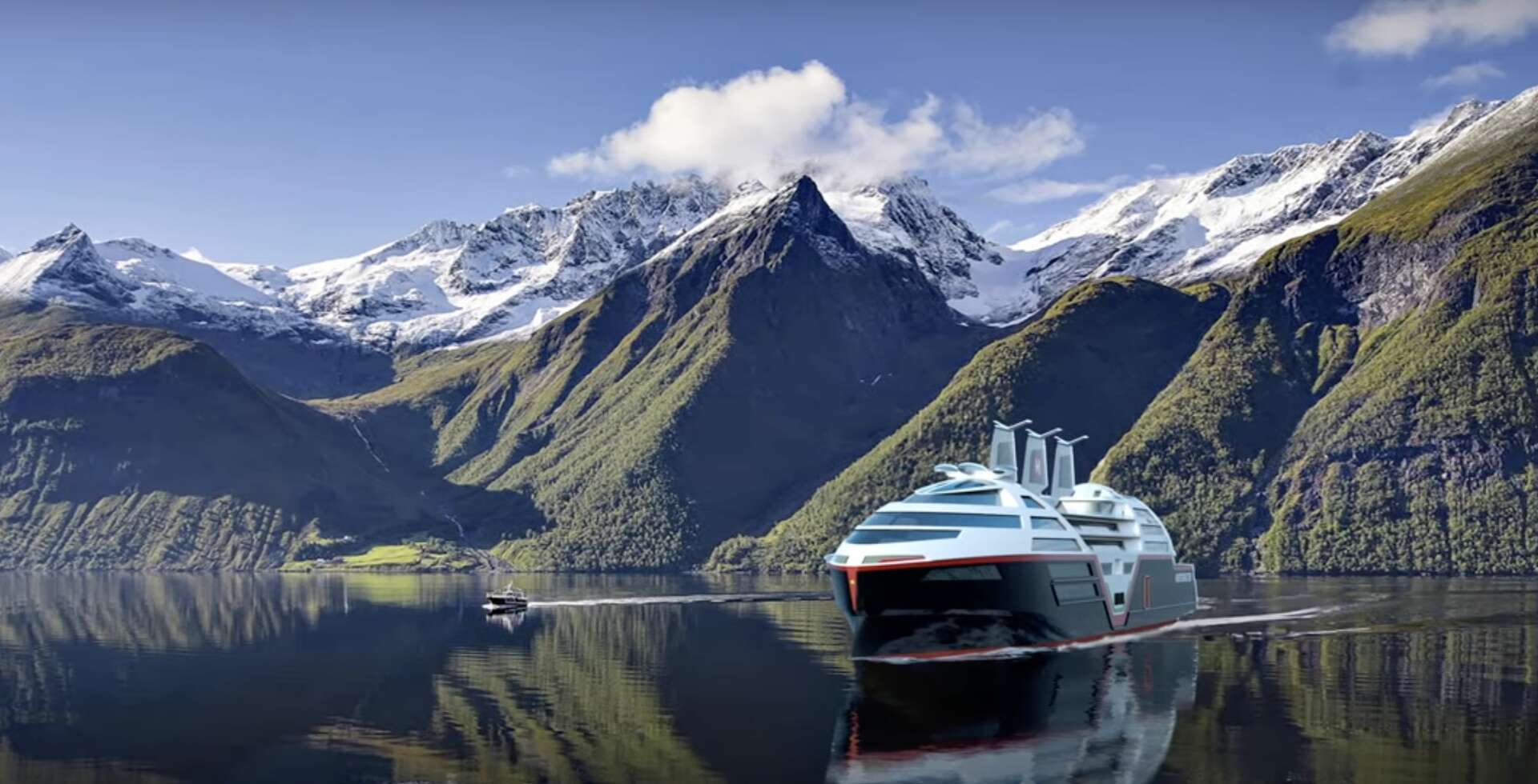 Découvrez le bateau de croisière du futur qui avance sur l’eau grâce à ...