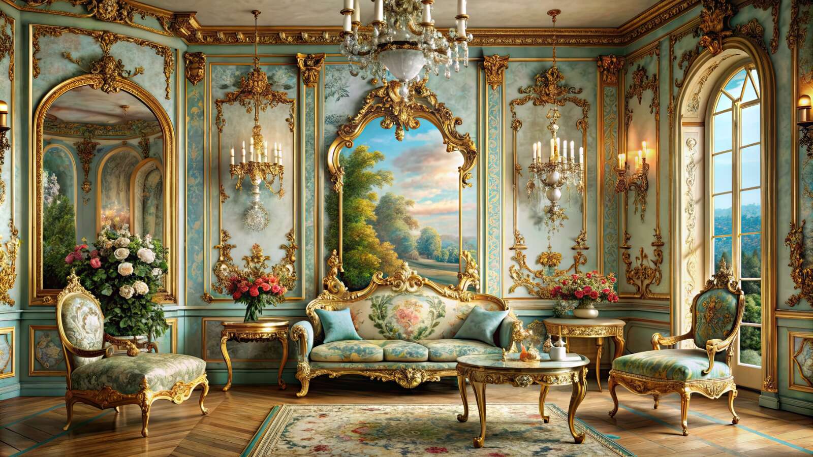 Rococo revived : cinq intérieurs d'un faste à couper le souffle