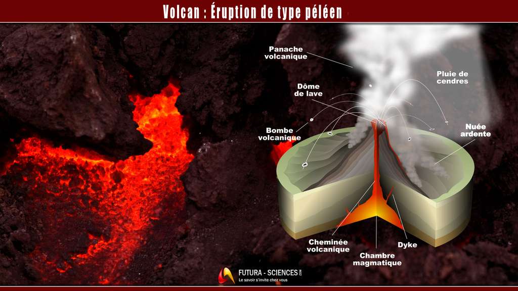Volcans et éruptions volcaniques : effusives, explosives, pliniennes ...