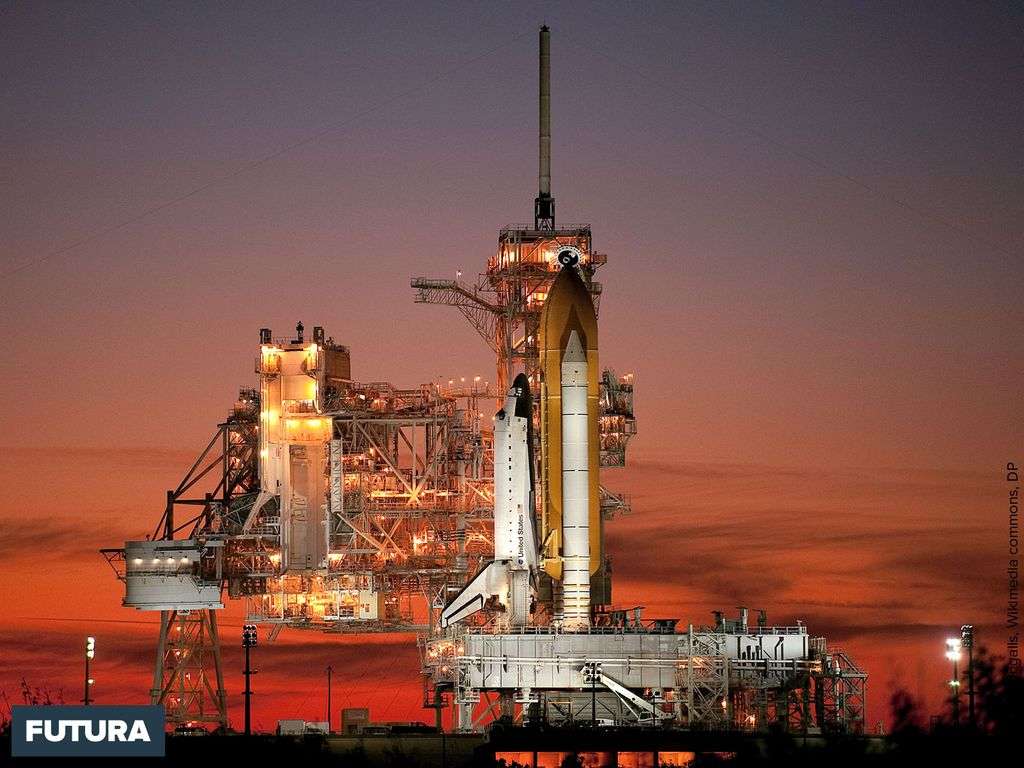 Fond d'écran | La navette spatiale Atlantis Centre spatial Kennedy de ...