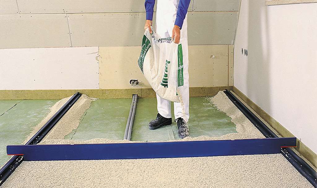 Comment réaliser une chape sèche