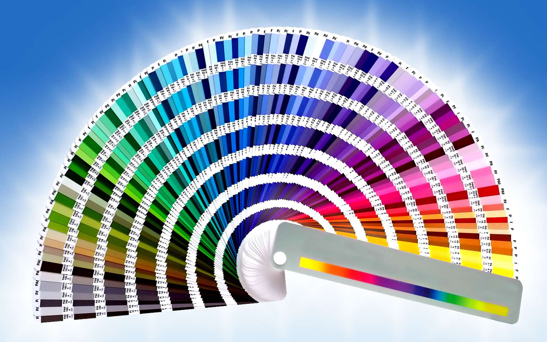 Couleurs : le nuancier Pantone et le triangle de Maxwell | Dossier