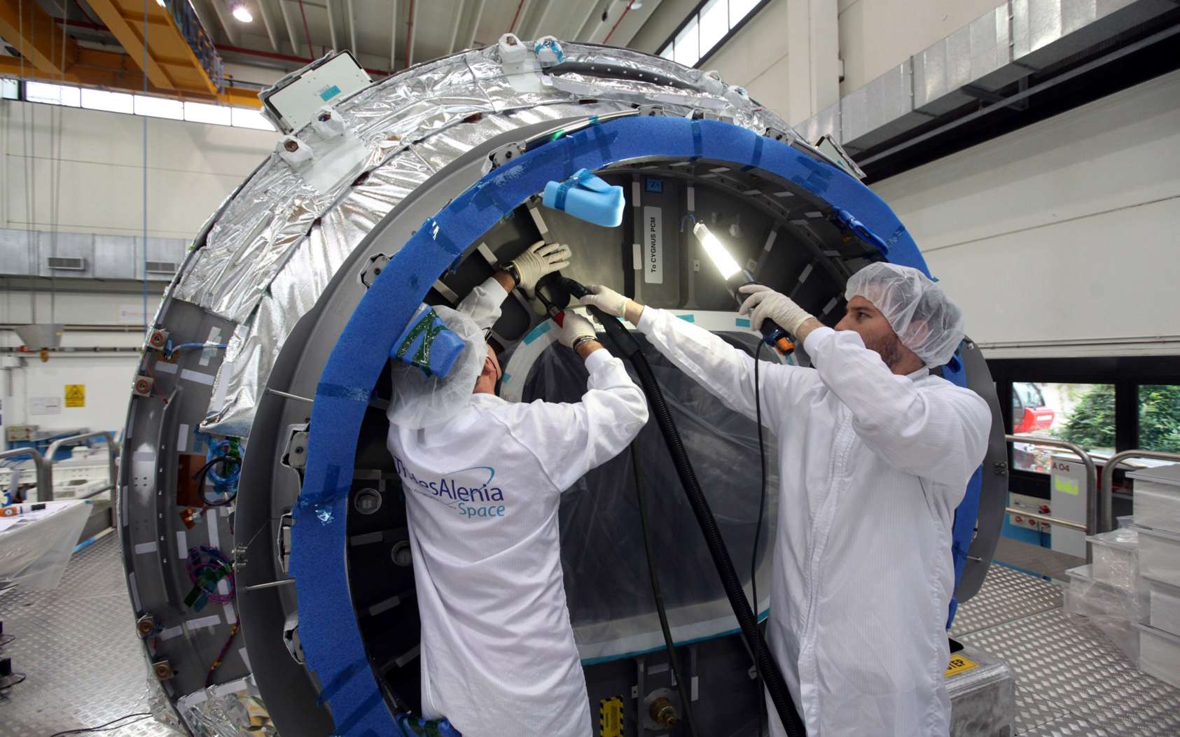 Le cargo spatial Cygnus livré par Thales Alenia Space