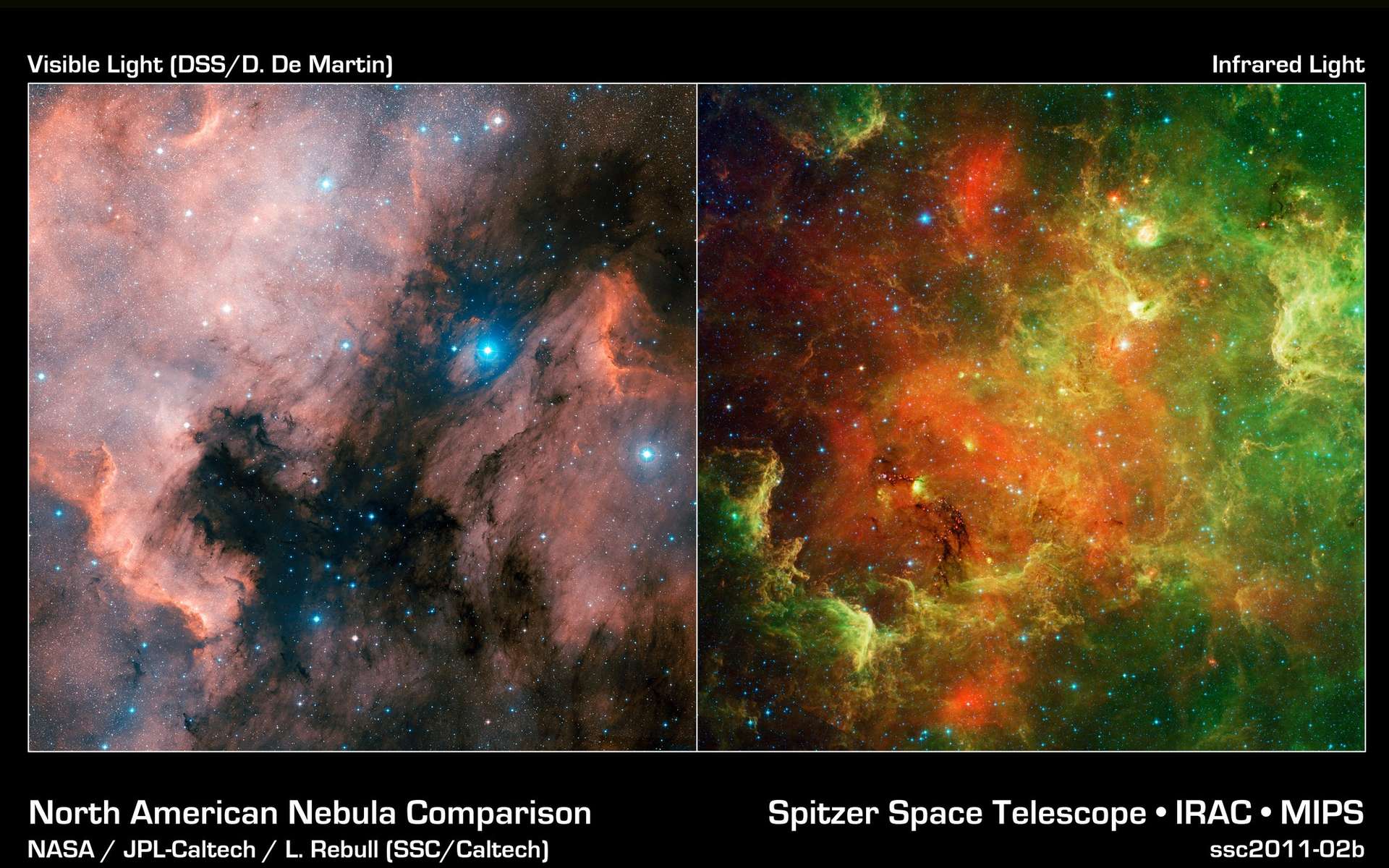 En vidéo : le nouveau visage de la nébuleuse North America