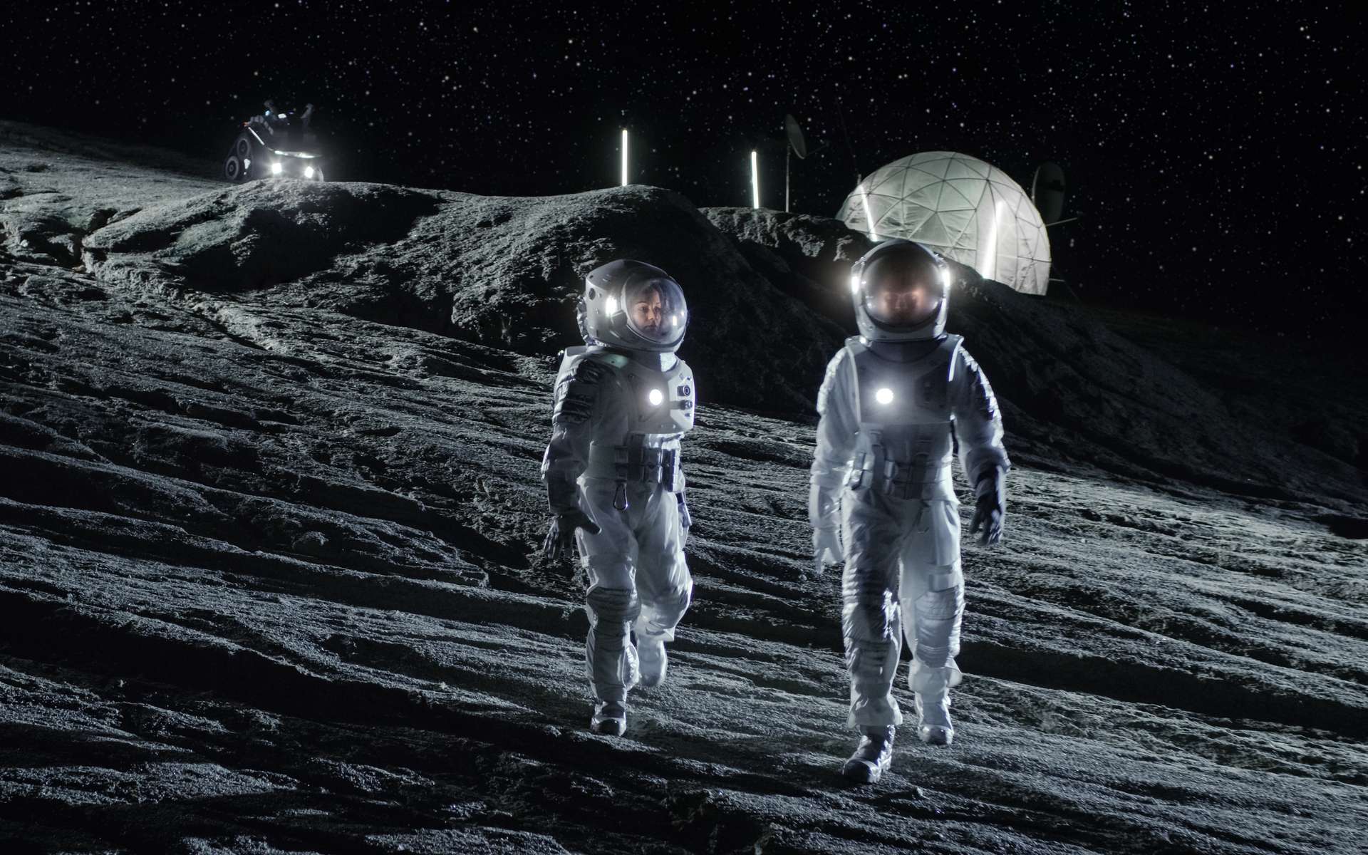 A Marche Sur La Lune