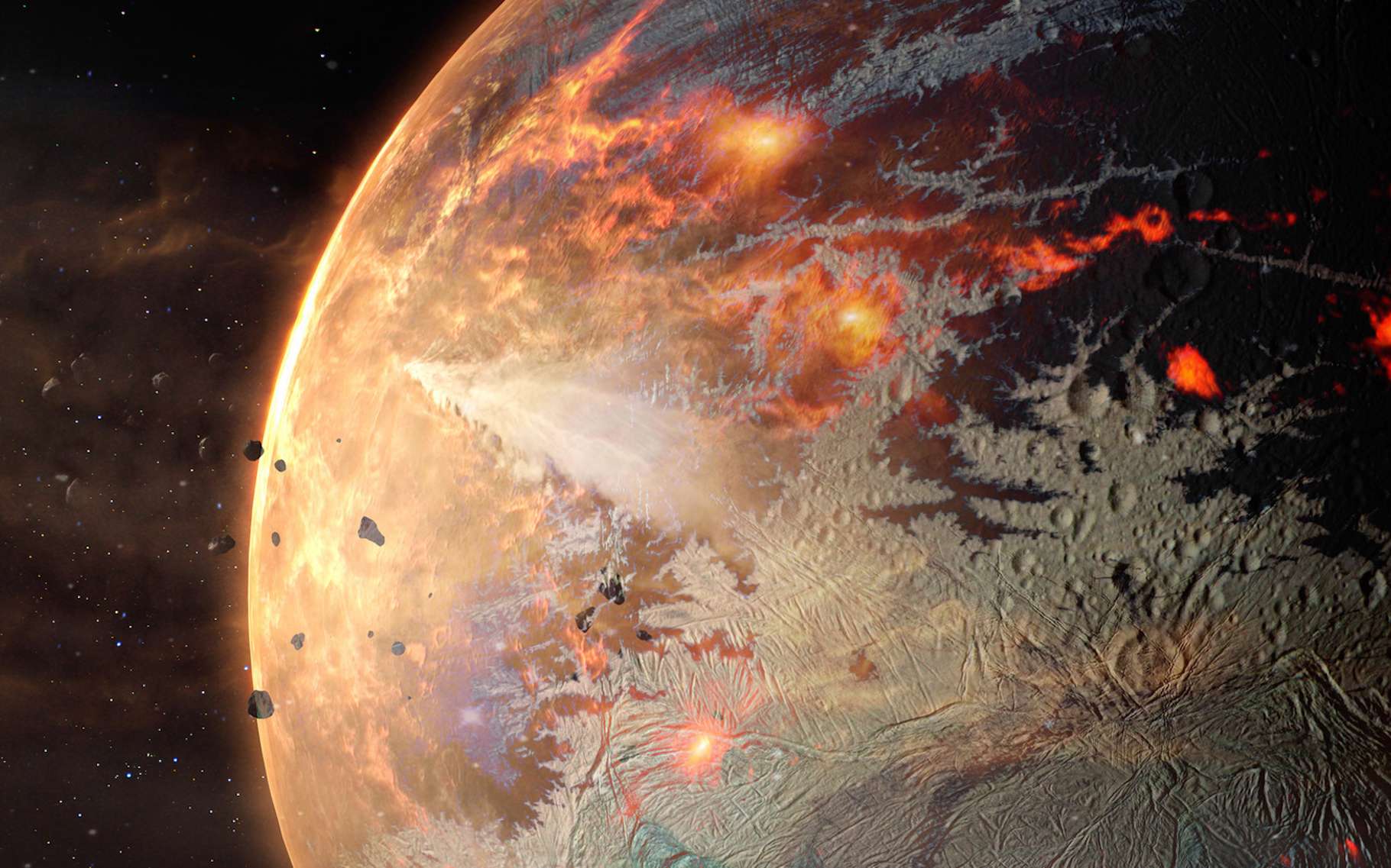 WASP-121 b, une étrange exoplanète « plus chaude que chaude