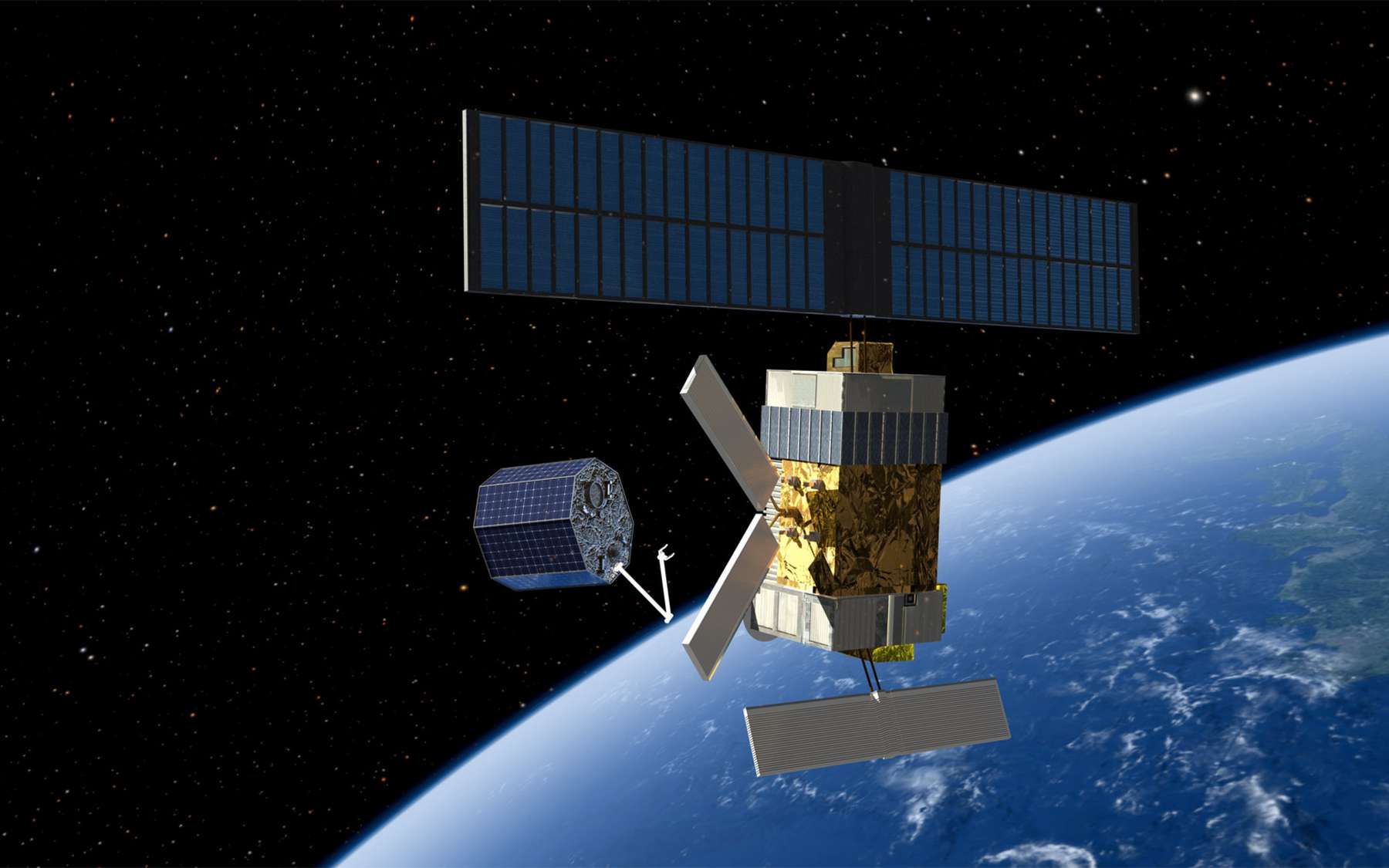 En bref : quelle technologie pour capturer un satellite