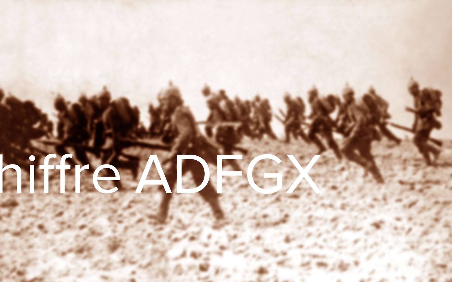 Cryptologie : qu’est-ce que le chiffre ADFGX