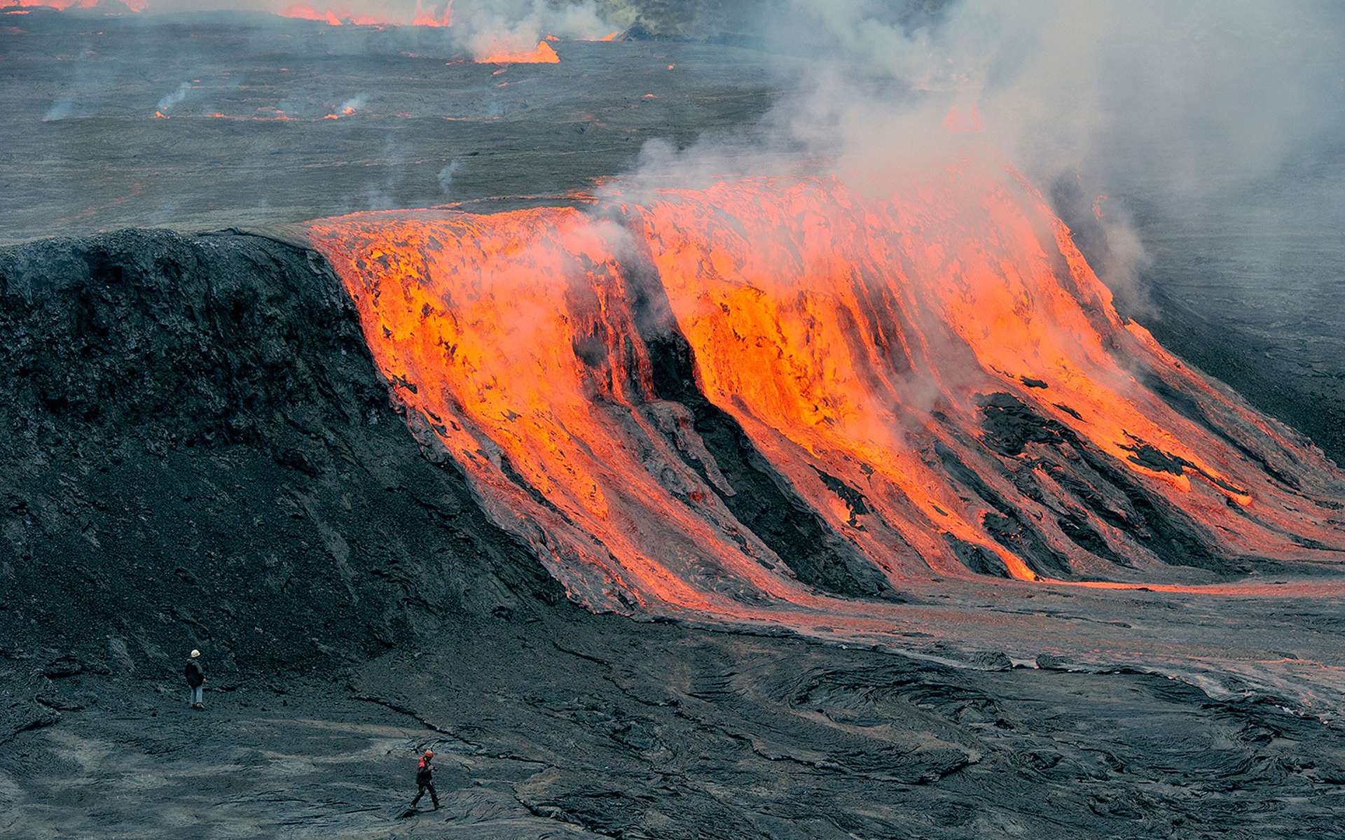 Photos | Les lacs de lave vus par Olivier Grunewald