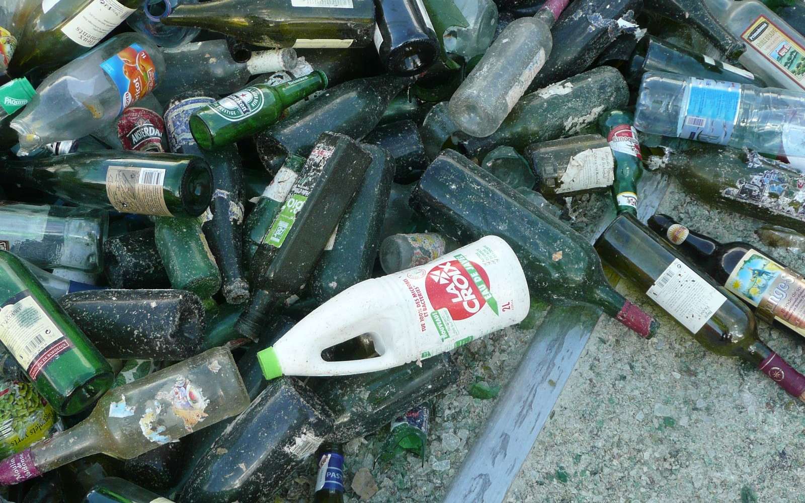 Photos | Le recyclage du verre en images