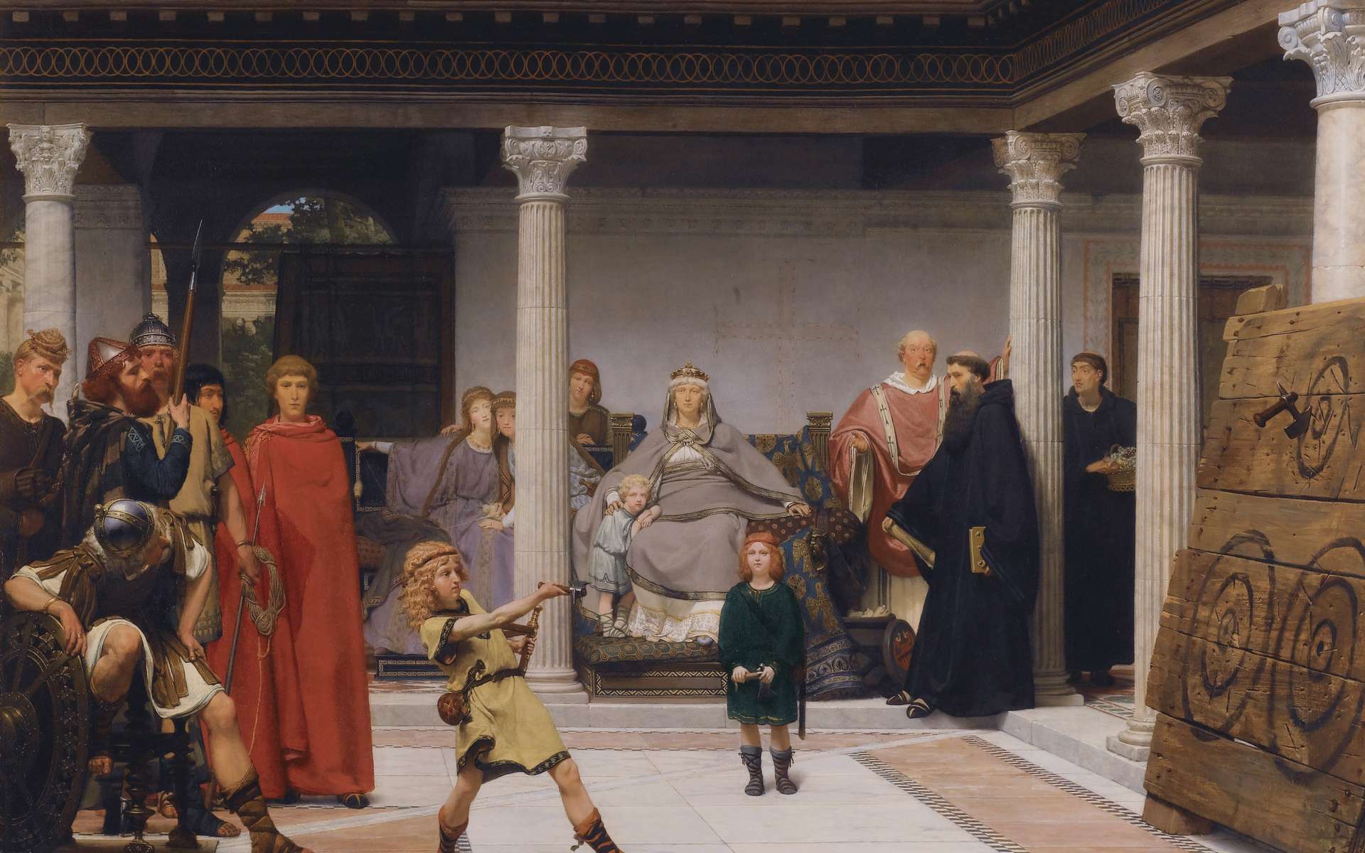 Quels furent les plus grands rois mérovingiens