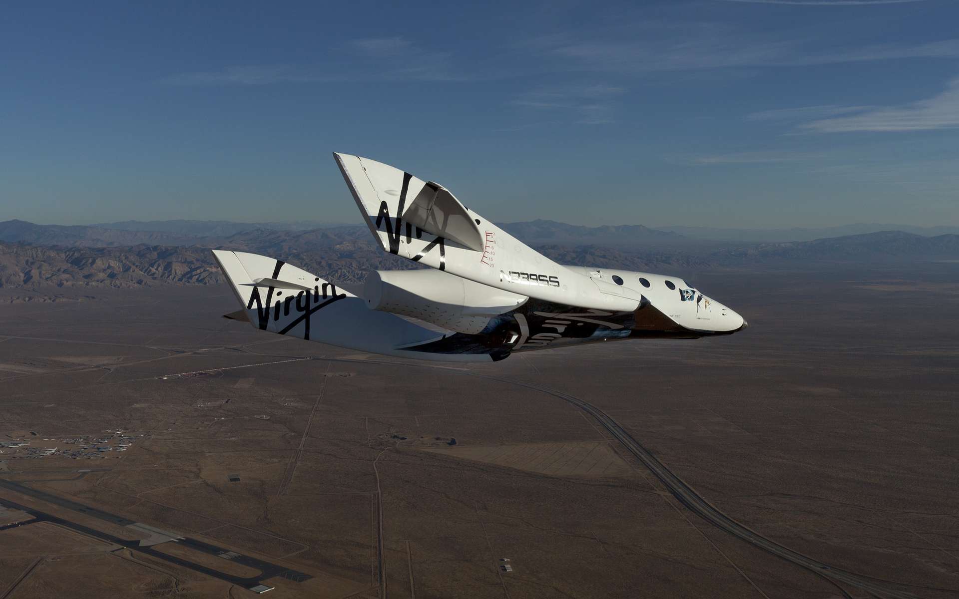 En vidéo : embarquez sur un vol supersonique du SS2 de Virgin Galactic