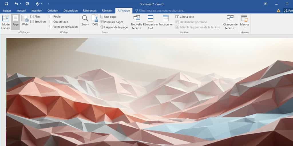 Comment mettre des pages d'un document Word en mode paysage