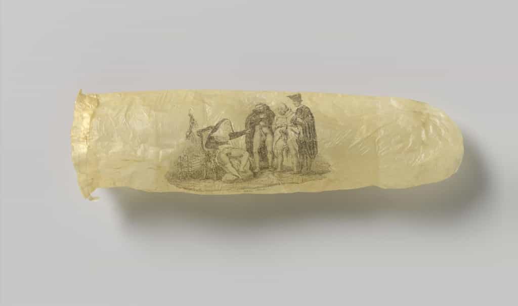 Ce préservatif vieux de 200 ans dévoile une gravure aussi osée qu ...