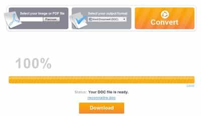 OCR : extraire le texte d'une image avec Free Online OCR