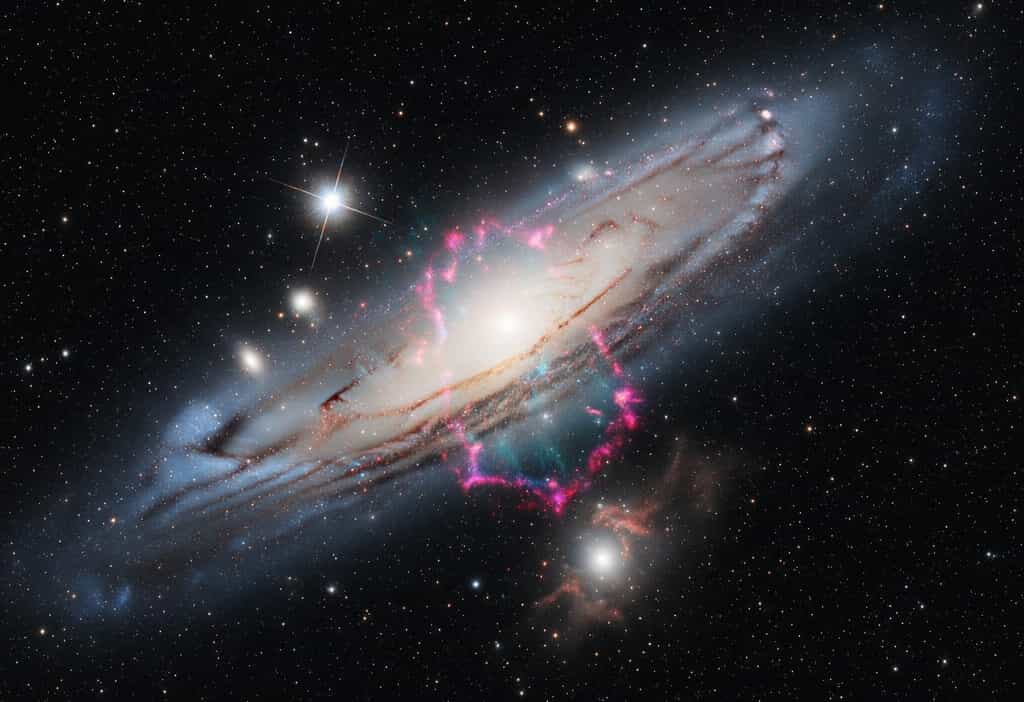 Le télescope spatial Hubble revisite une galaxie avec une mystérieuse ...