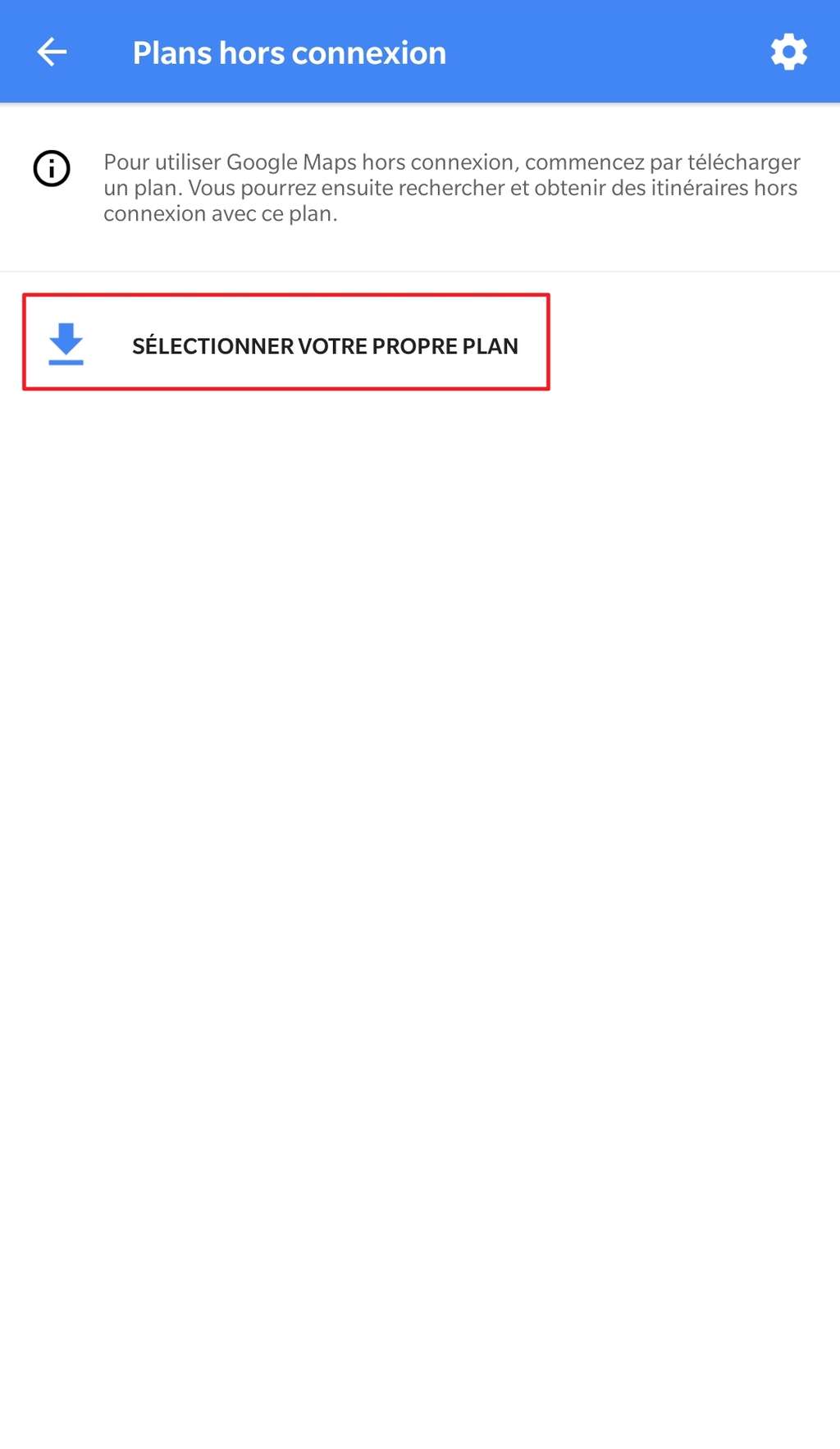 Comment utiliser Google Maps hors ligne